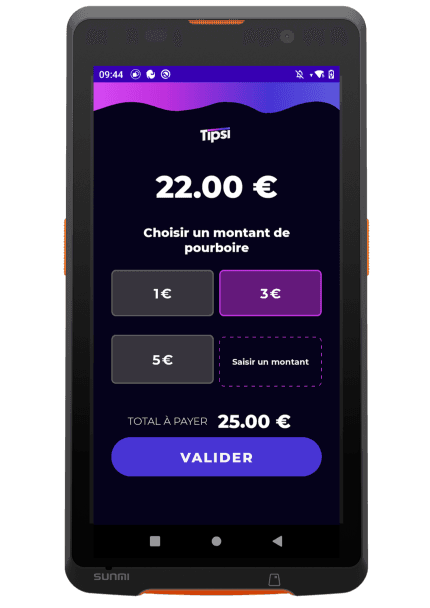 Tipsi.io - Le pourboire dématérialisé
