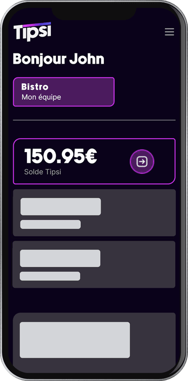 Tipsi.io - Le pourboire dématérialisé